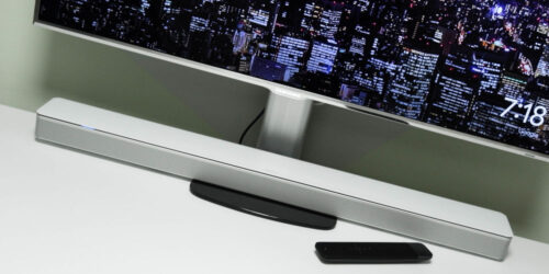 Where's the ideal soundbar placement? Below vs above TV | My Dream Haus